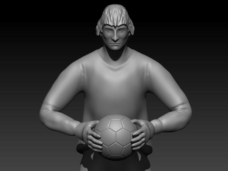 Oliver Kahn - 3D Model by elitemodelry
