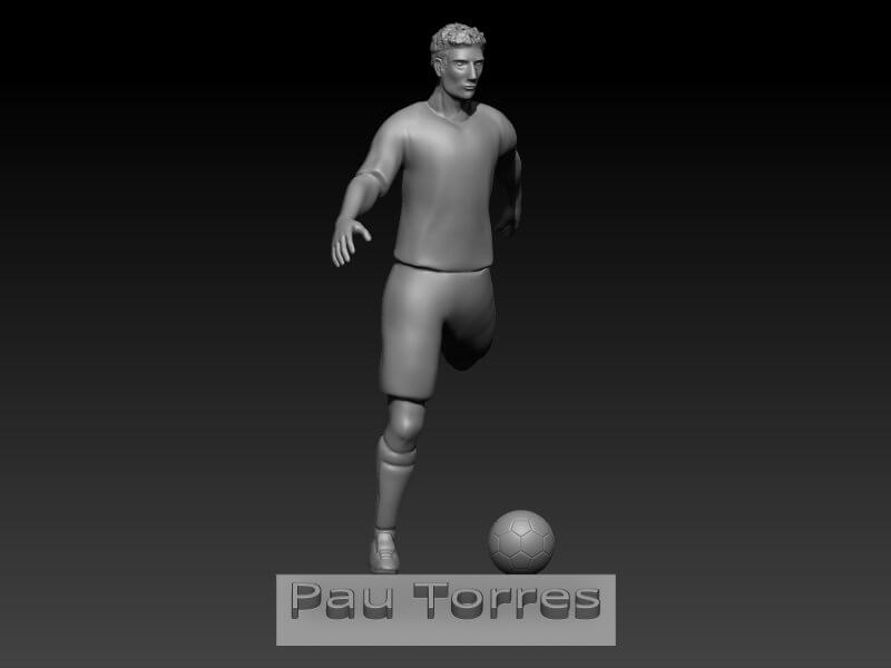 Pau Torres - 3D Print Model by elitemodelry