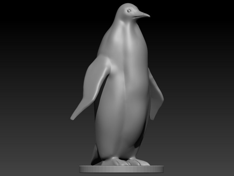 Penguin - 3D Model by elitemodelry