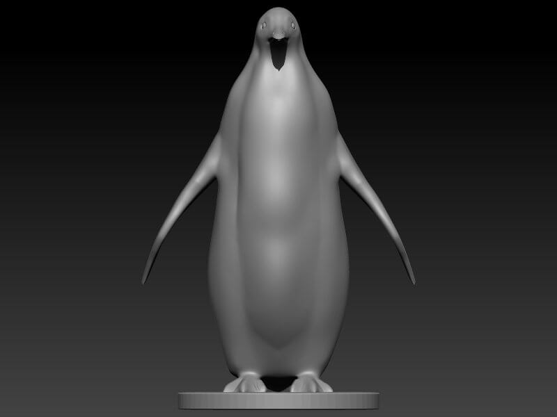 Penguin - 3D Model by elitemodelry