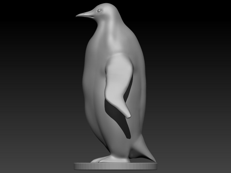 Penguin - 3D Model by elitemodelry
