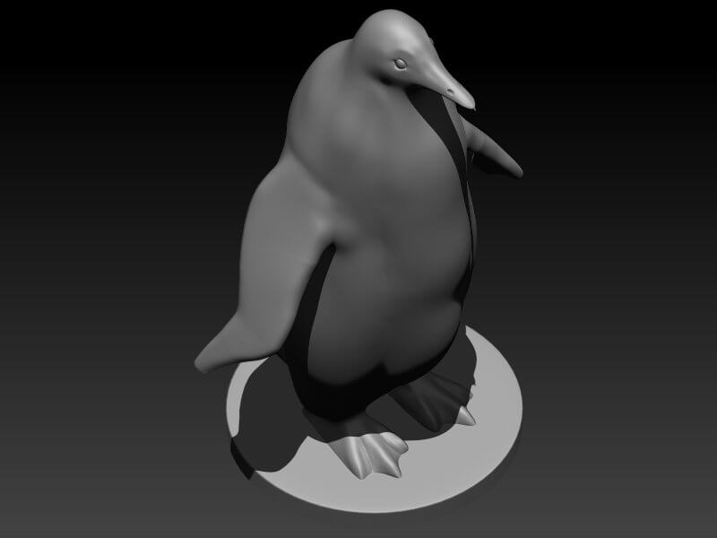 Penguin - 3D Model by elitemodelry