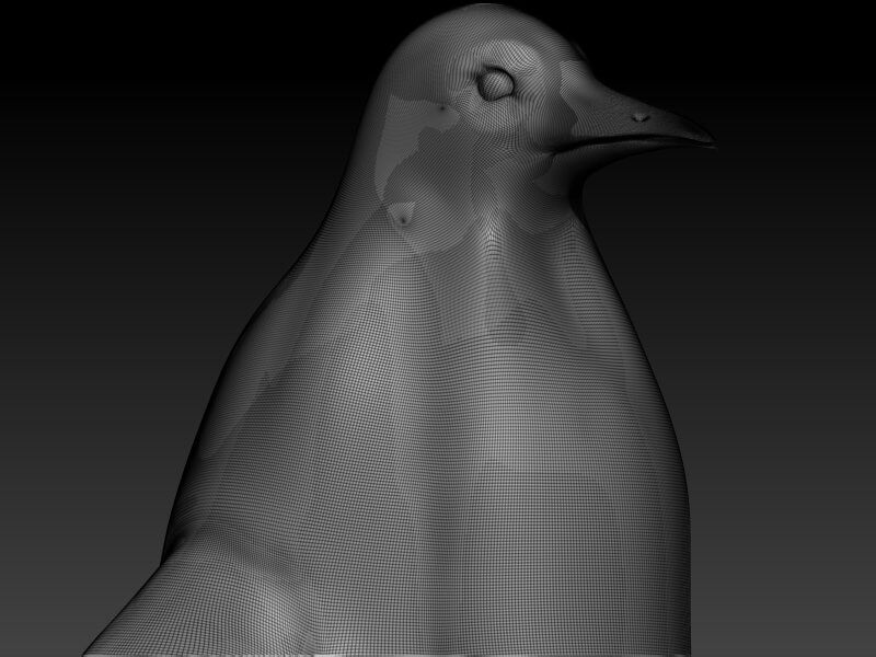 Penguin - 3D Model by elitemodelry