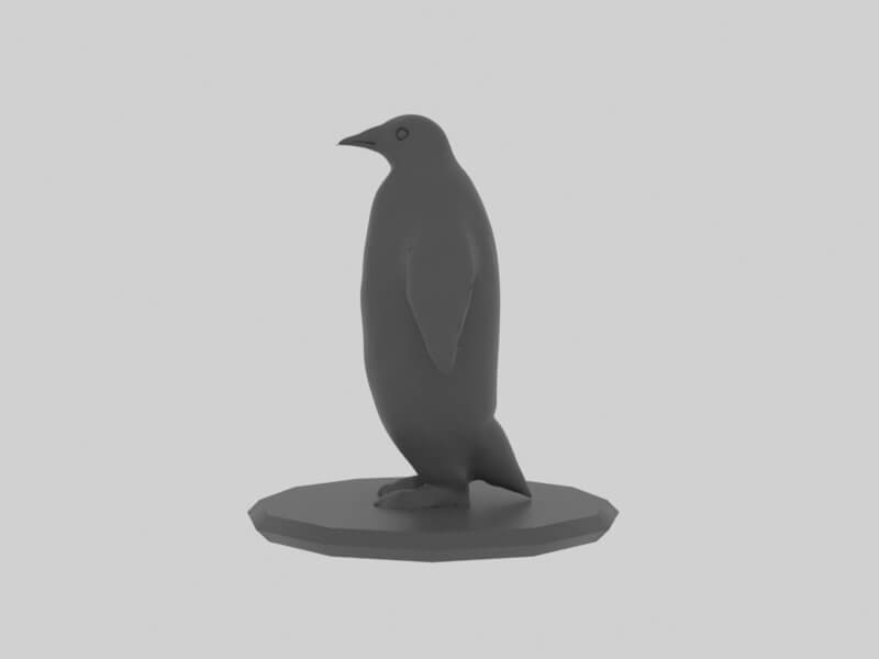 Penguin - 3D Model by elitemodelry