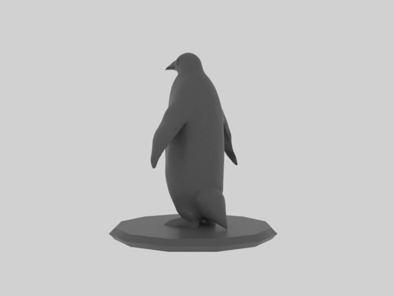 Penguin - 3D Model by elitemodelry