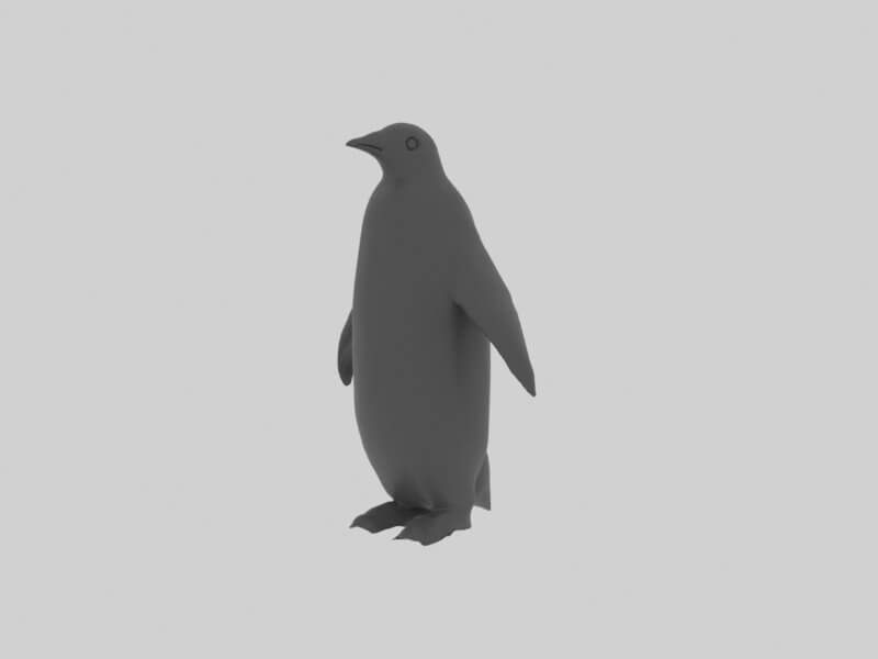 Penguin - 3D Model by elitemodelry