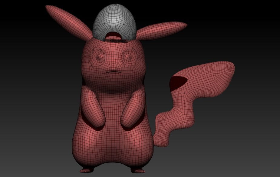 Pikachu - 3D Model by elitemodelry