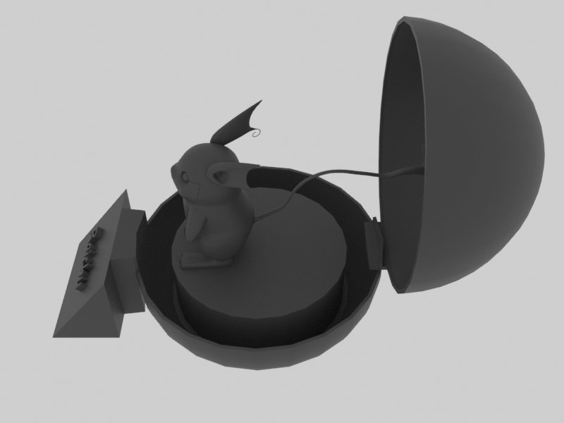 Raichu - 3D Model by elitemodelry