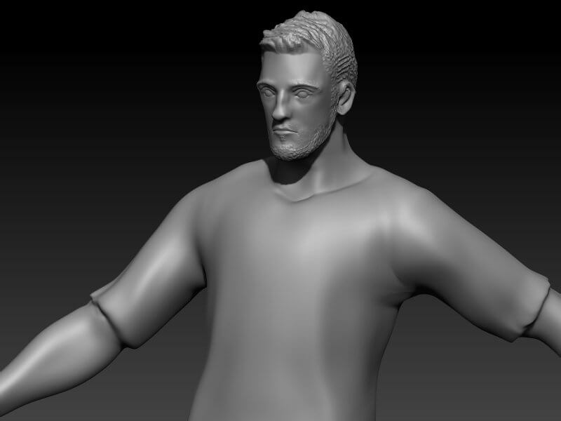 Ruben Dias - 3D Model by elitemodelry