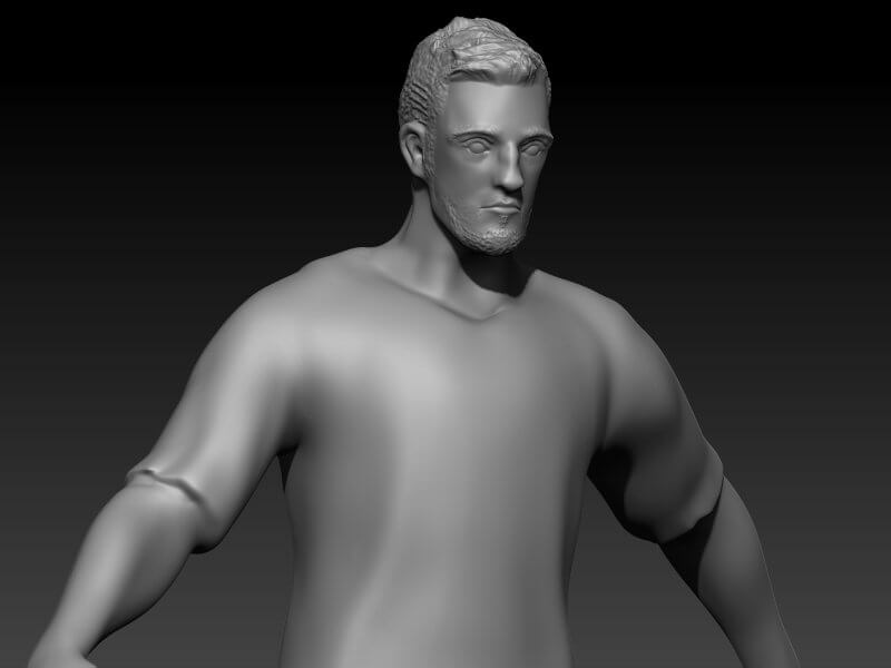 Ruben Dias - 3D Model by elitemodelry