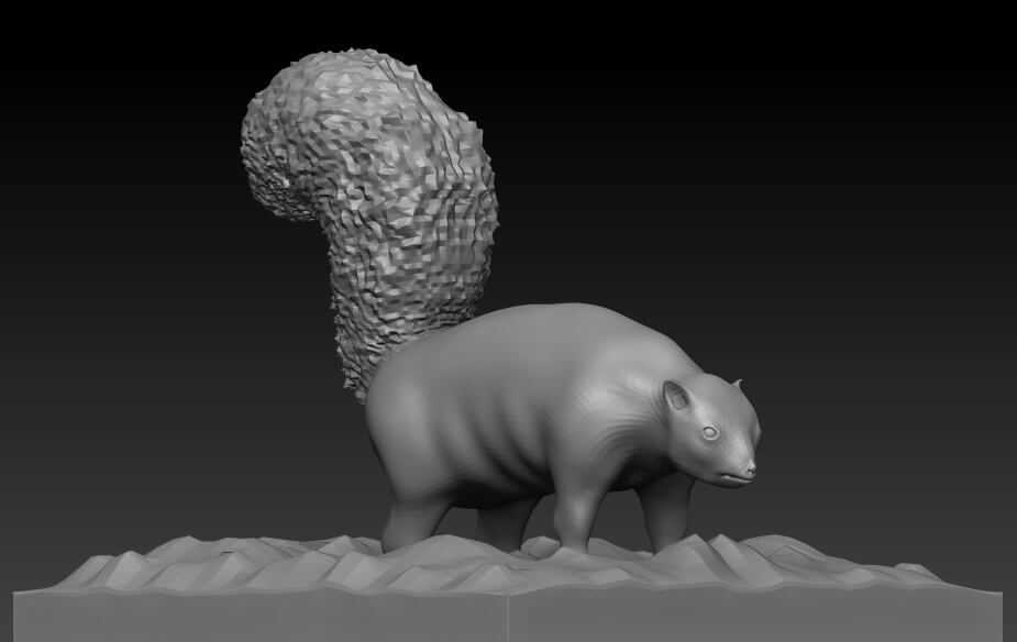 Skunk - 3D Print Model by elitemodelry