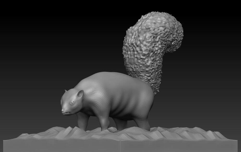 Skunk - 3D Print Model by elitemodelry