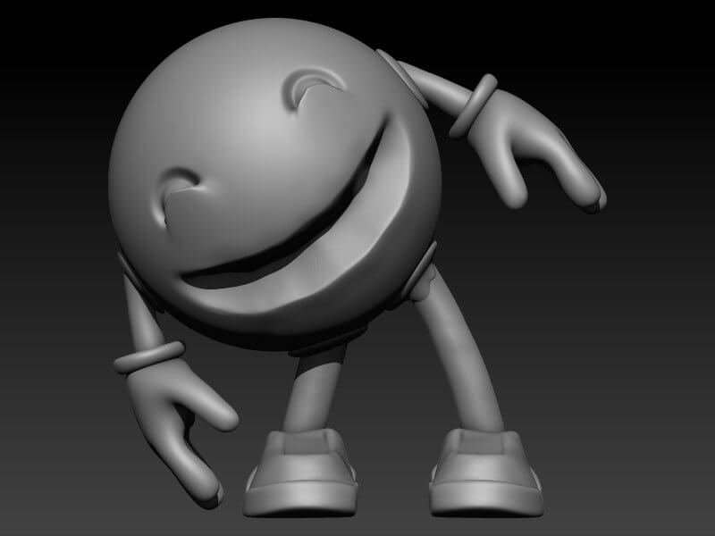 Smile Emoji - 3D Print Model by elitemodelry