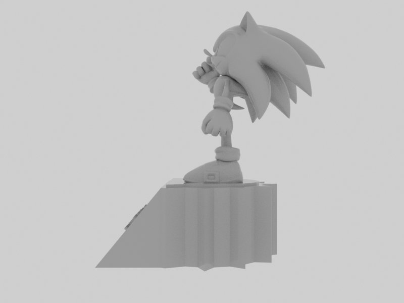 Sonic - 3D Model by elitemodelry