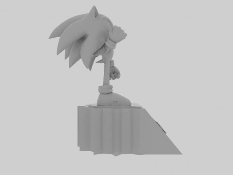 Sonic - 3D Model by elitemodelry