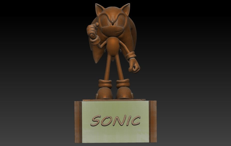 Sonic - 3D Model by elitemodelry