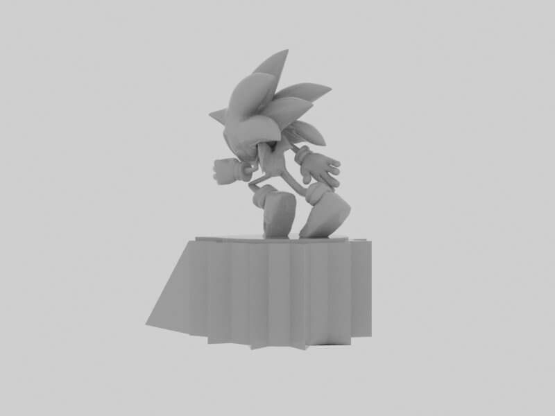 Sonic - 3D Model by elitemodelry