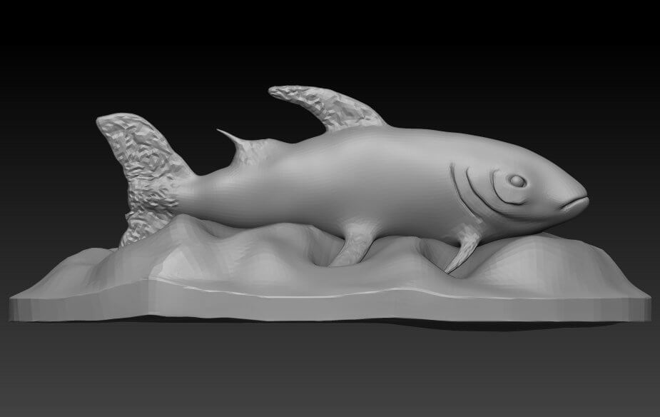 Trout - 3D Model by elitemodelry