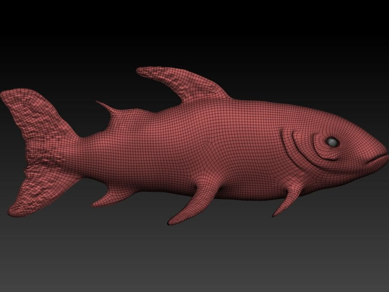 Trout - 3D Model by elitemodelry