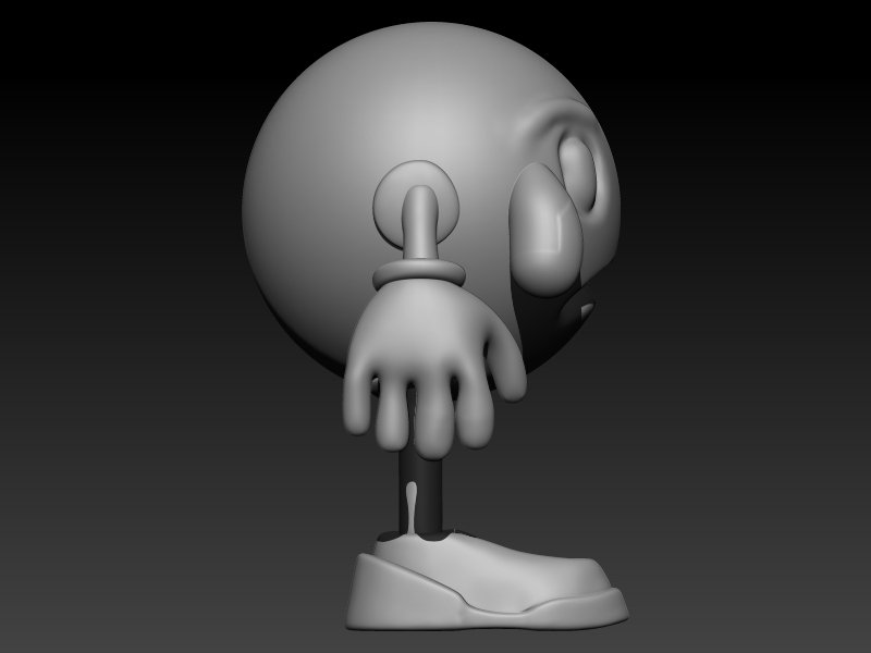 Upset Emoji - 3D Model by elitemodelry