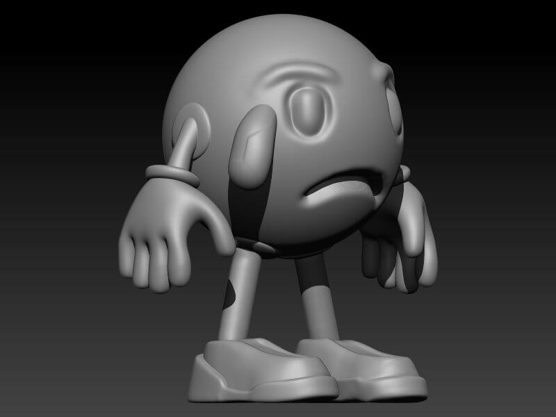 Upset Emoji - 3D Model by elitemodelry