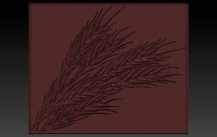 Wheat Relief - 3D Model by elitemodelry