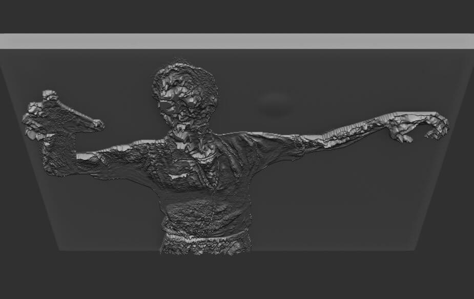 Zombie Relief - 3D Print Model by elitemodelry