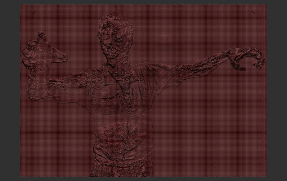 Zombie Relief - 3D Print Model by elitemodelry