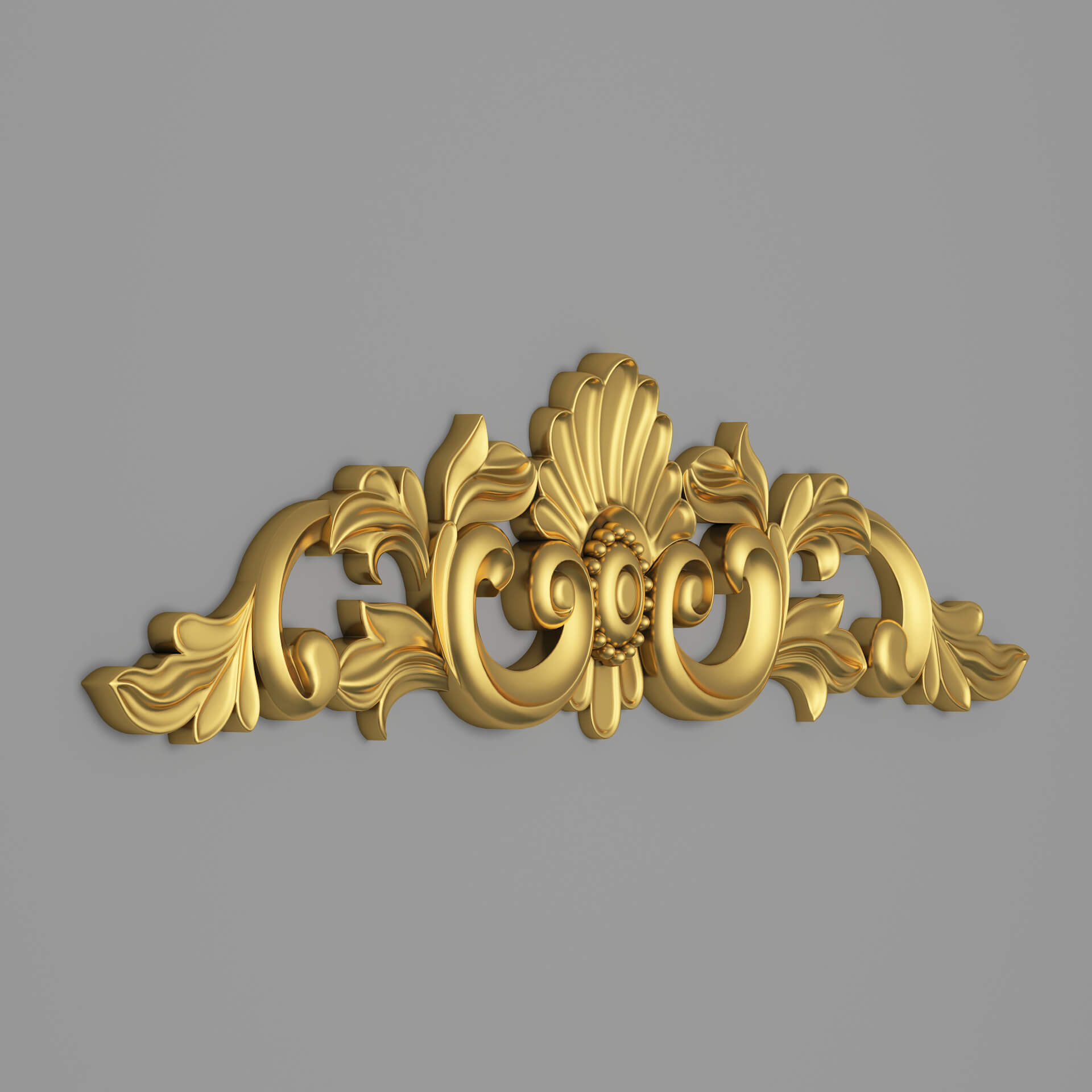 Classic Carved 001 - 3D Model by Elshan_3d_artist
