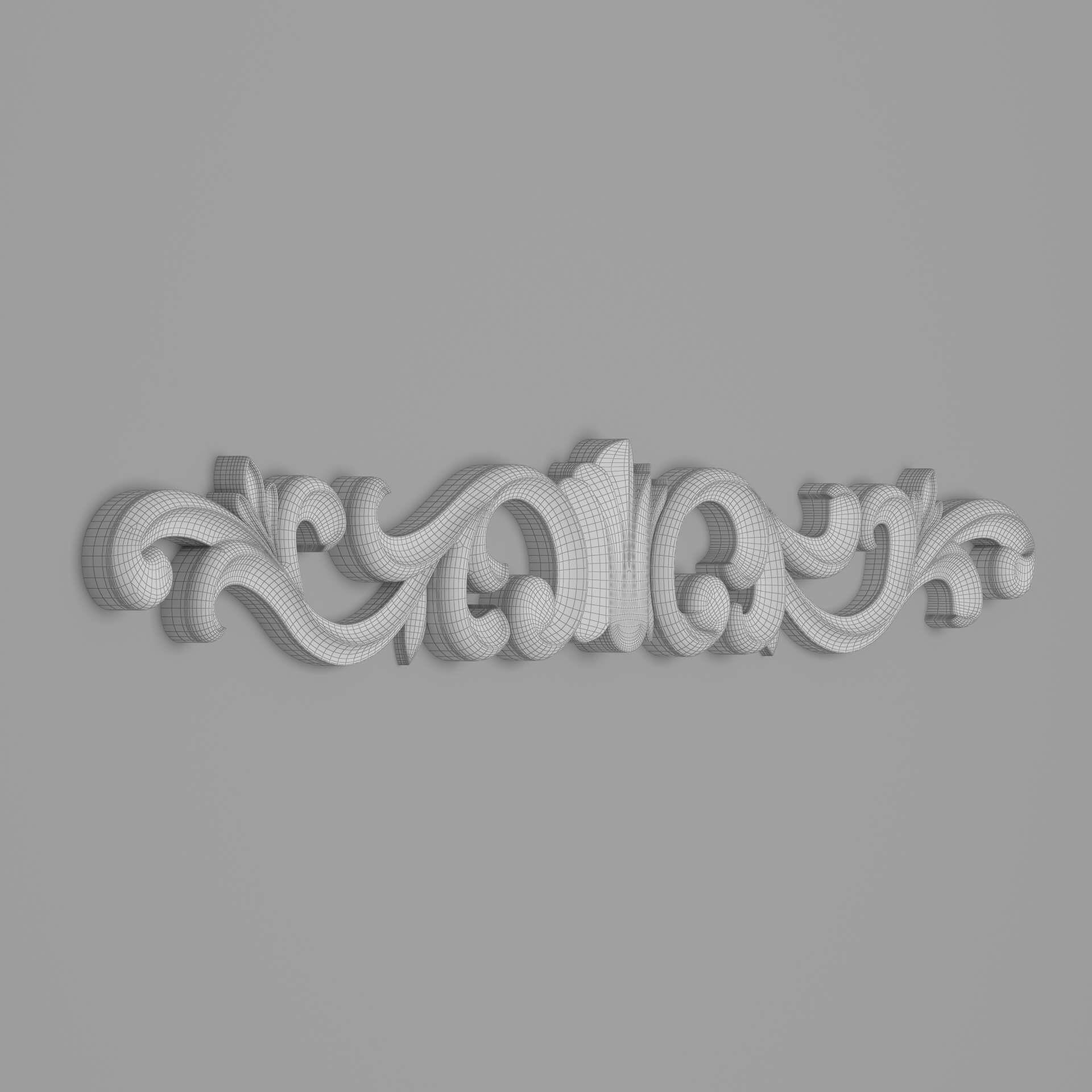 Classic Carved 006 - 3D Model by Elshan_3d_artist