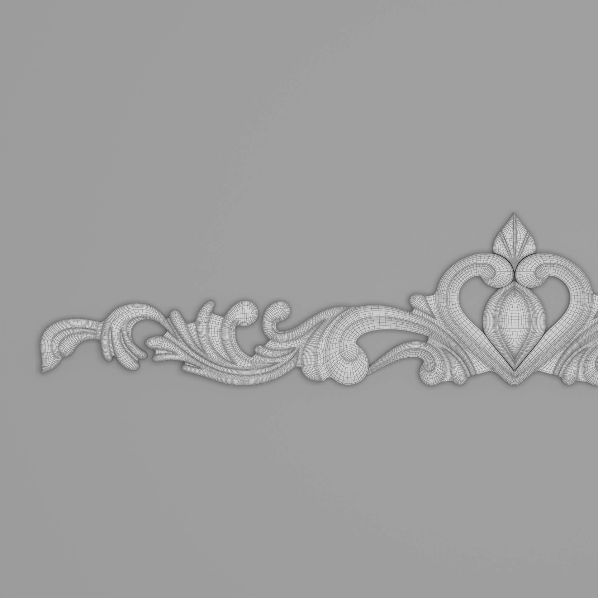 Classic Carved 010 - 3D Model by Elshan_3d_artist