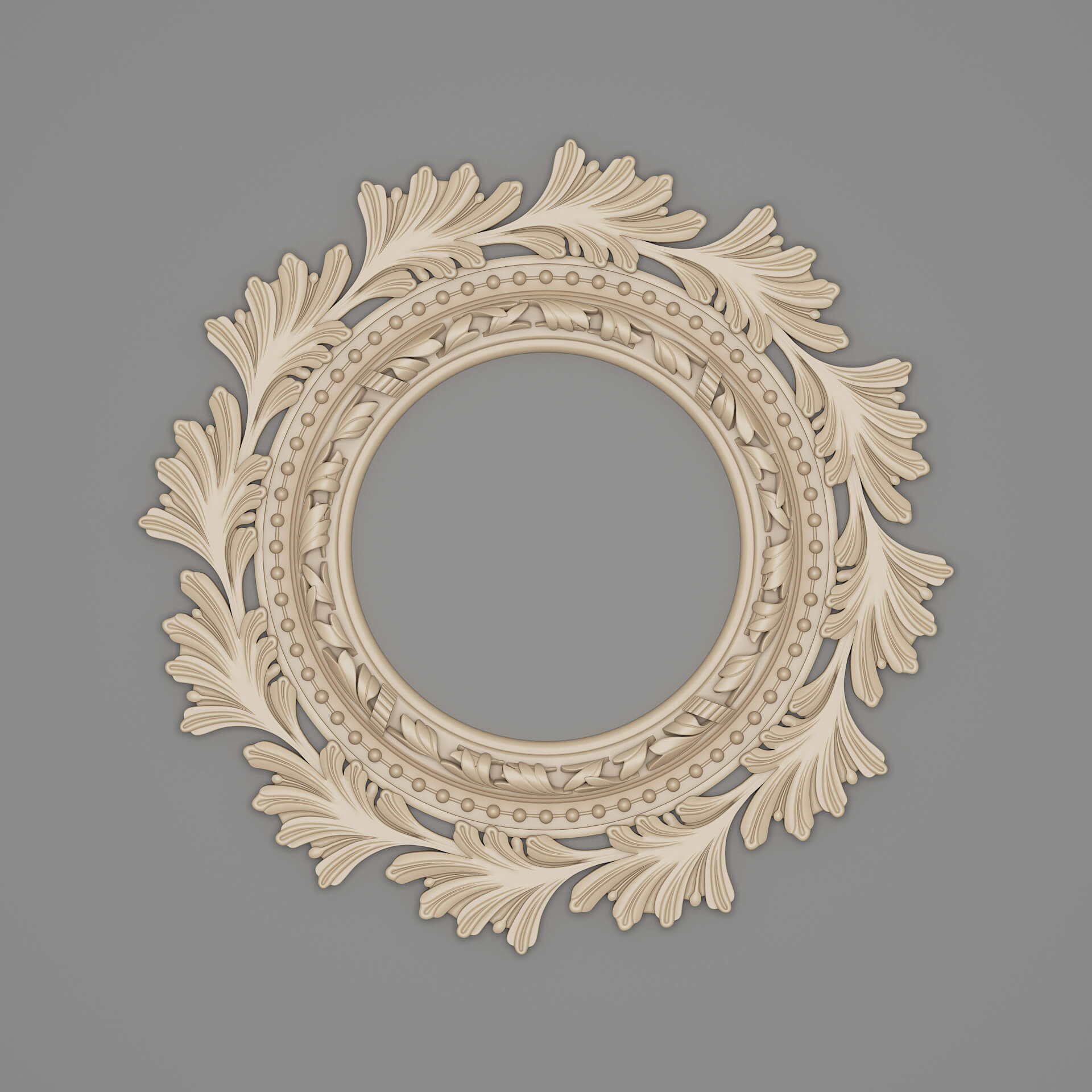 Classic Ceiling Plaster 001 - 3D Model by Elshan_3d_artist