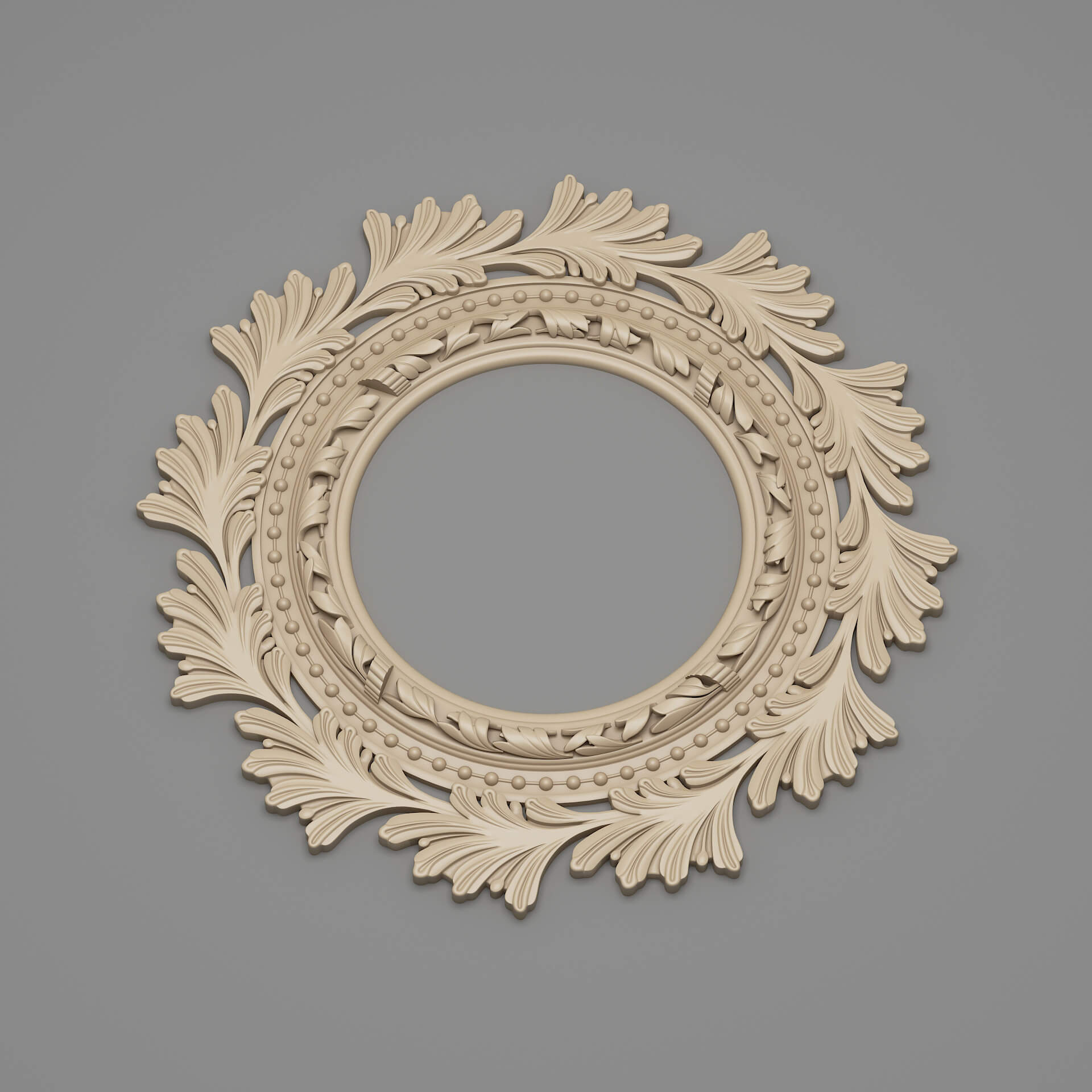 Classic Ceiling Plaster 001 - 3D Model by Elshan_3d_artist