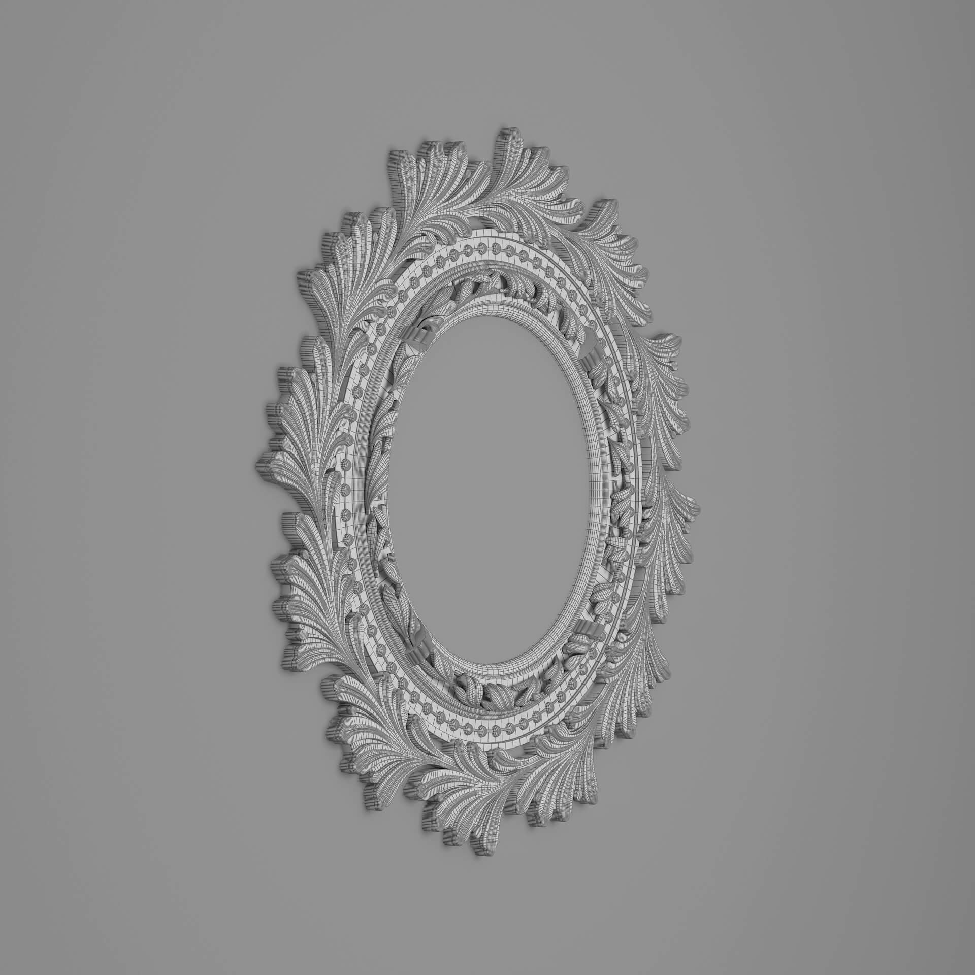 Classic Ceiling Plaster 001 - 3D Model by Elshan_3d_artist