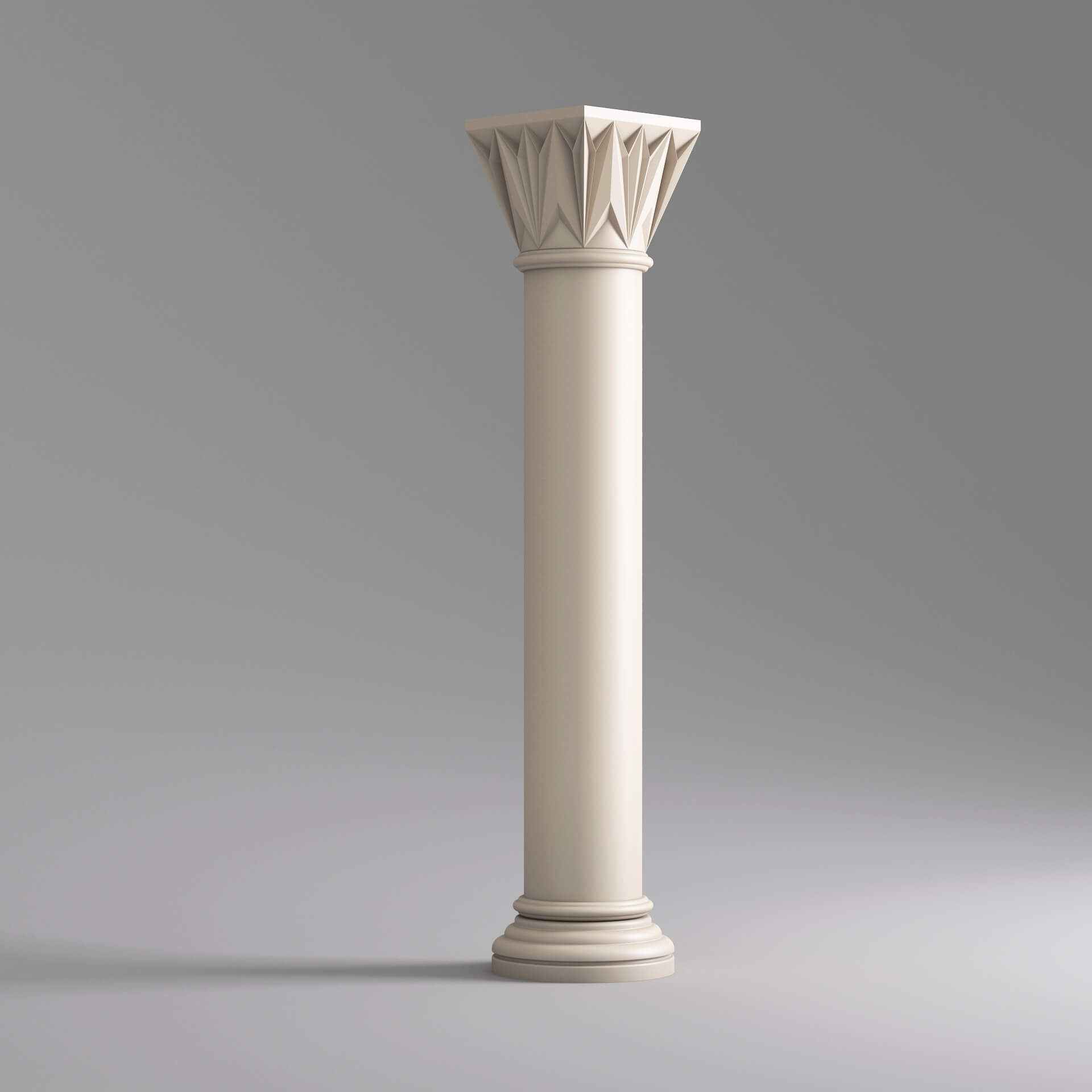 Classic Islamic Column 004 - 3D Model by Elshan_3d_artist