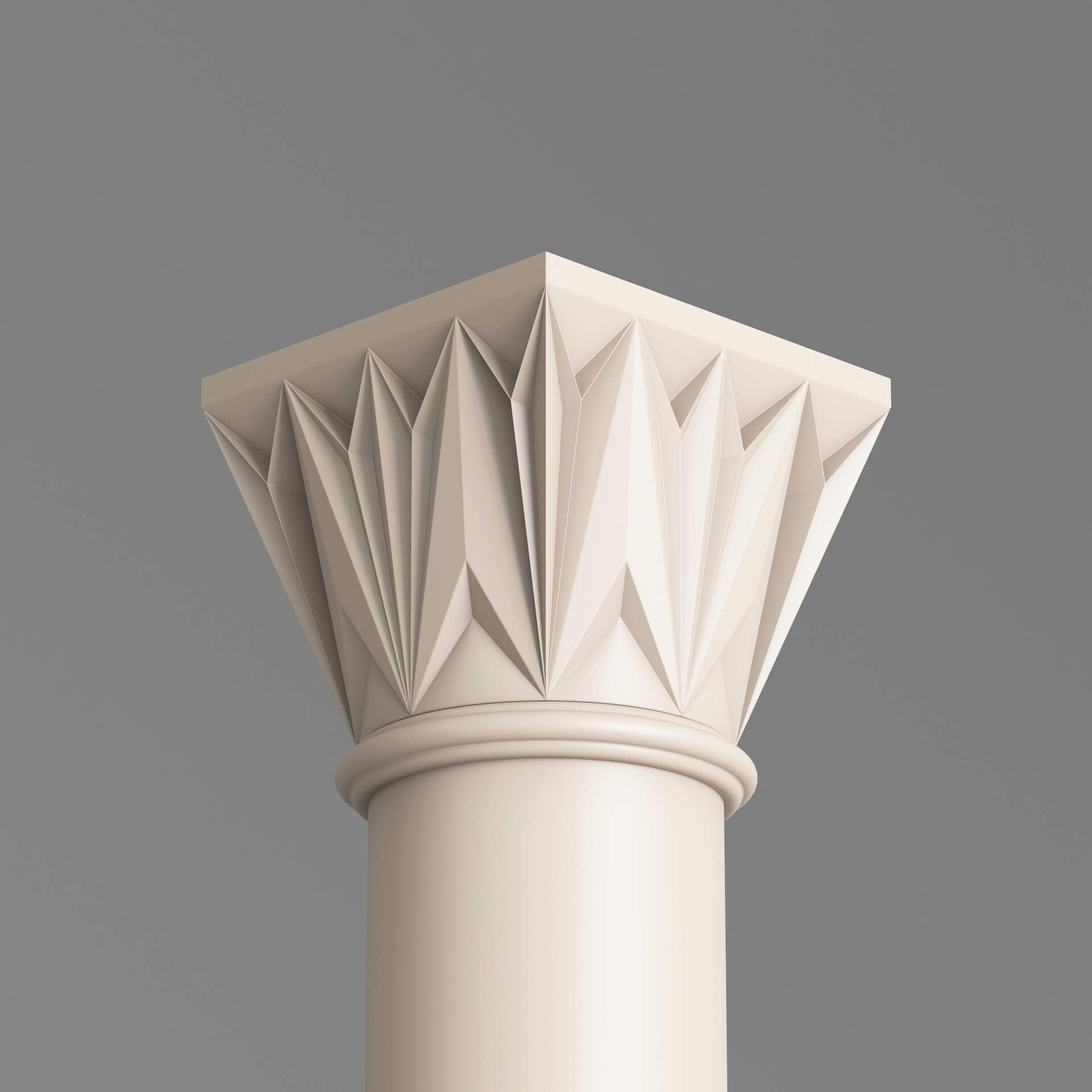 Classic Islamic Column 004 - 3D Model by Elshan_3d_artist