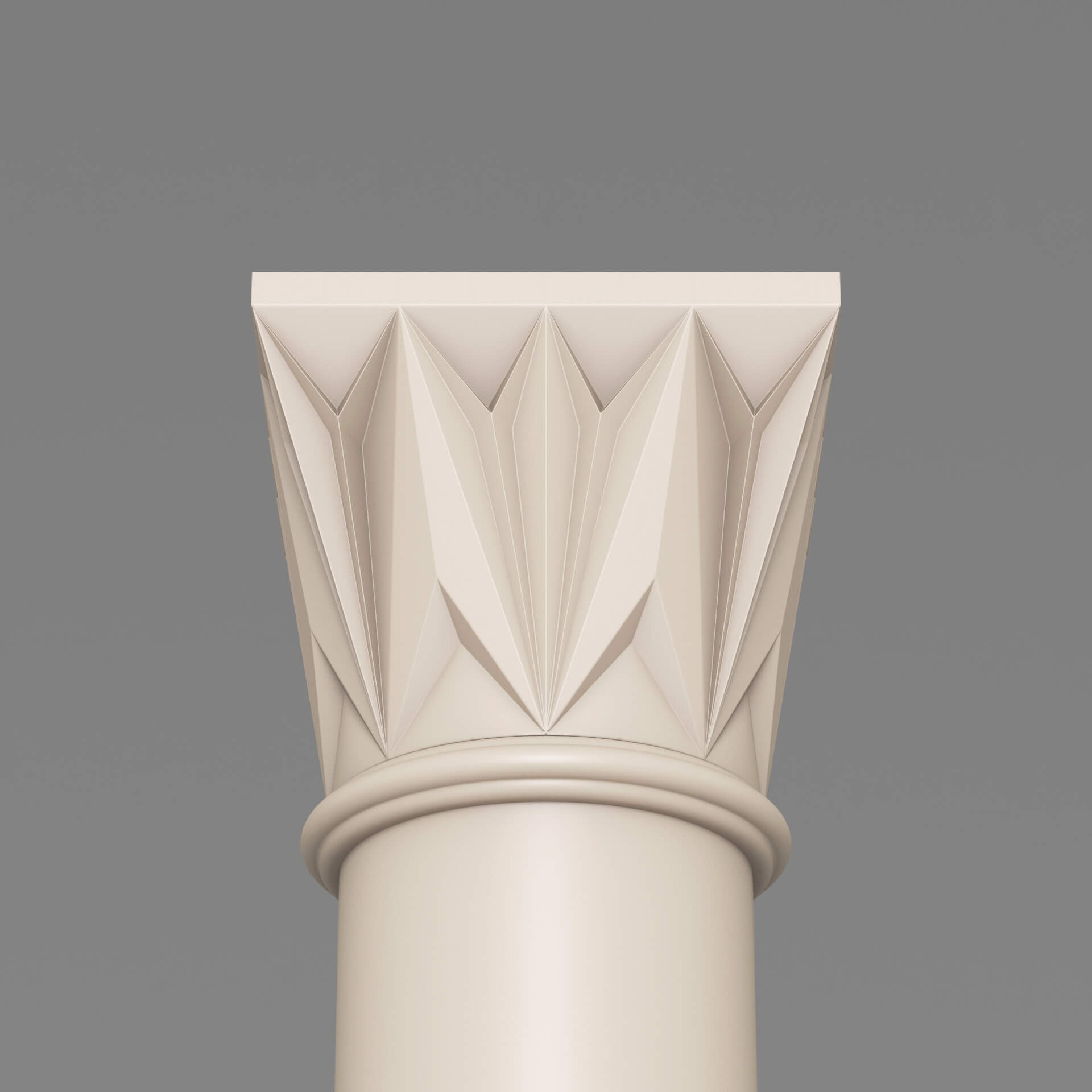 Classic Islamic Column 004 - 3D Model by Elshan_3d_artist