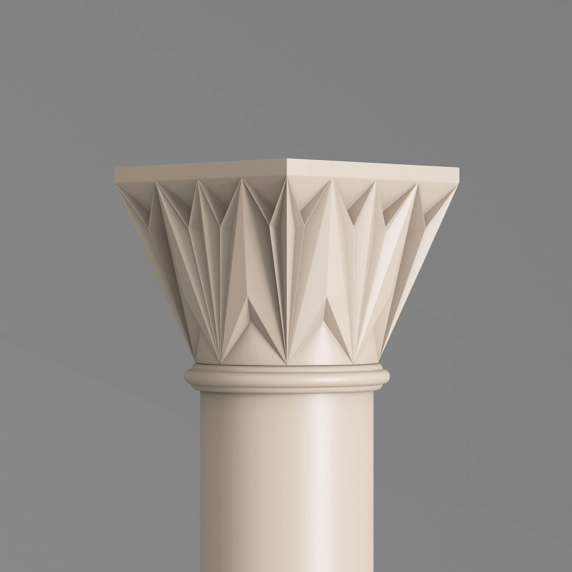 Classic Islamic Column 004 - 3D Model by Elshan_3d_artist