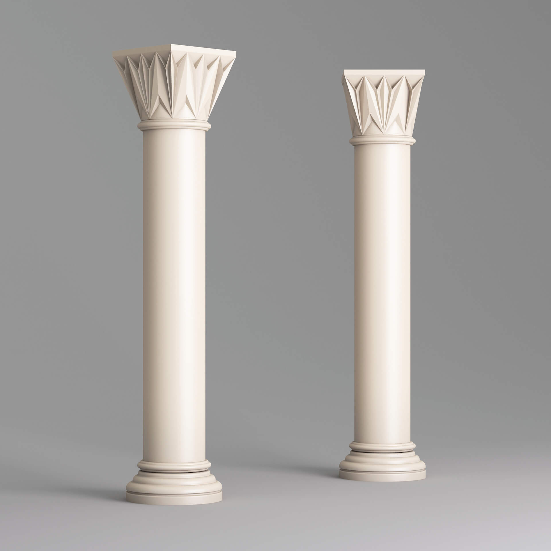 Classic Islamic Column 004 - 3D Model by Elshan_3d_artist