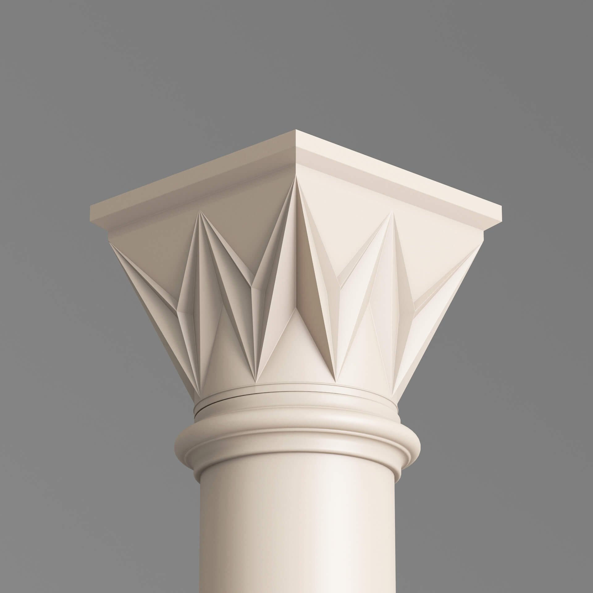 Classic Islamic Column 005 - 3D Model by Elshan_3d_artist