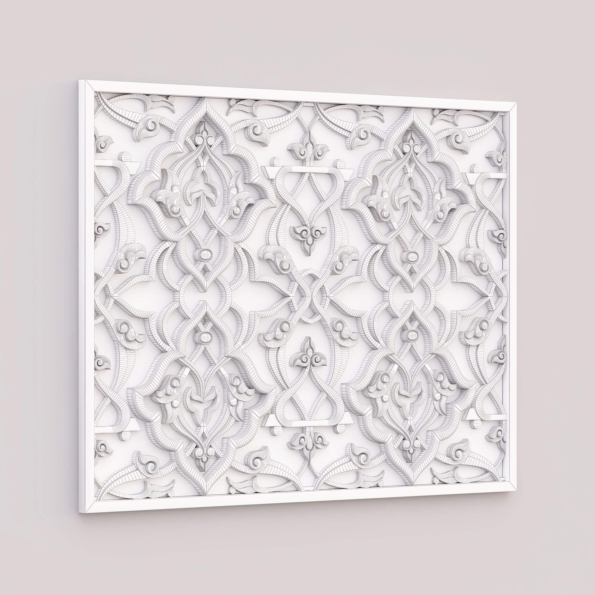 Classic Pattern 001 - 3D Model by Elshan_3d_artist