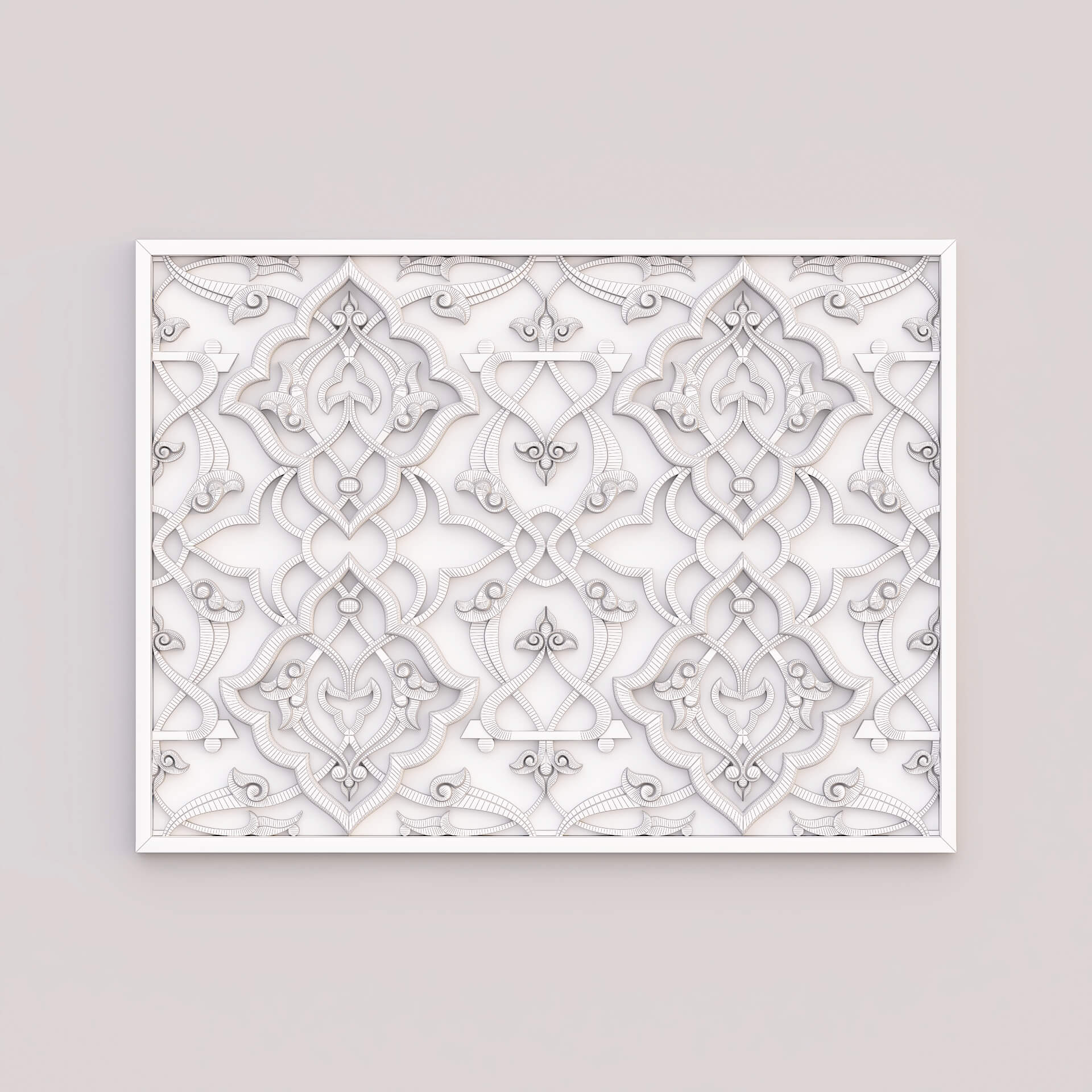 Classic Pattern 001 - 3D Model by Elshan_3d_artist