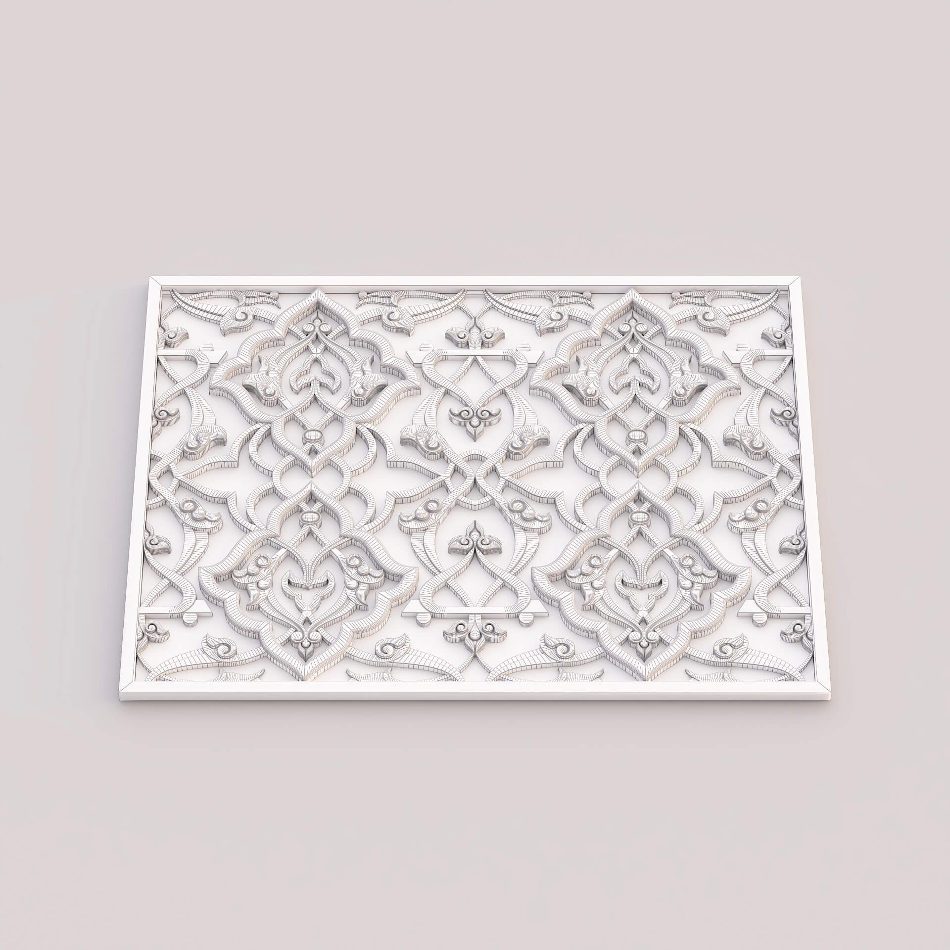 Classic Pattern 001 - 3D Model by Elshan_3d_artist