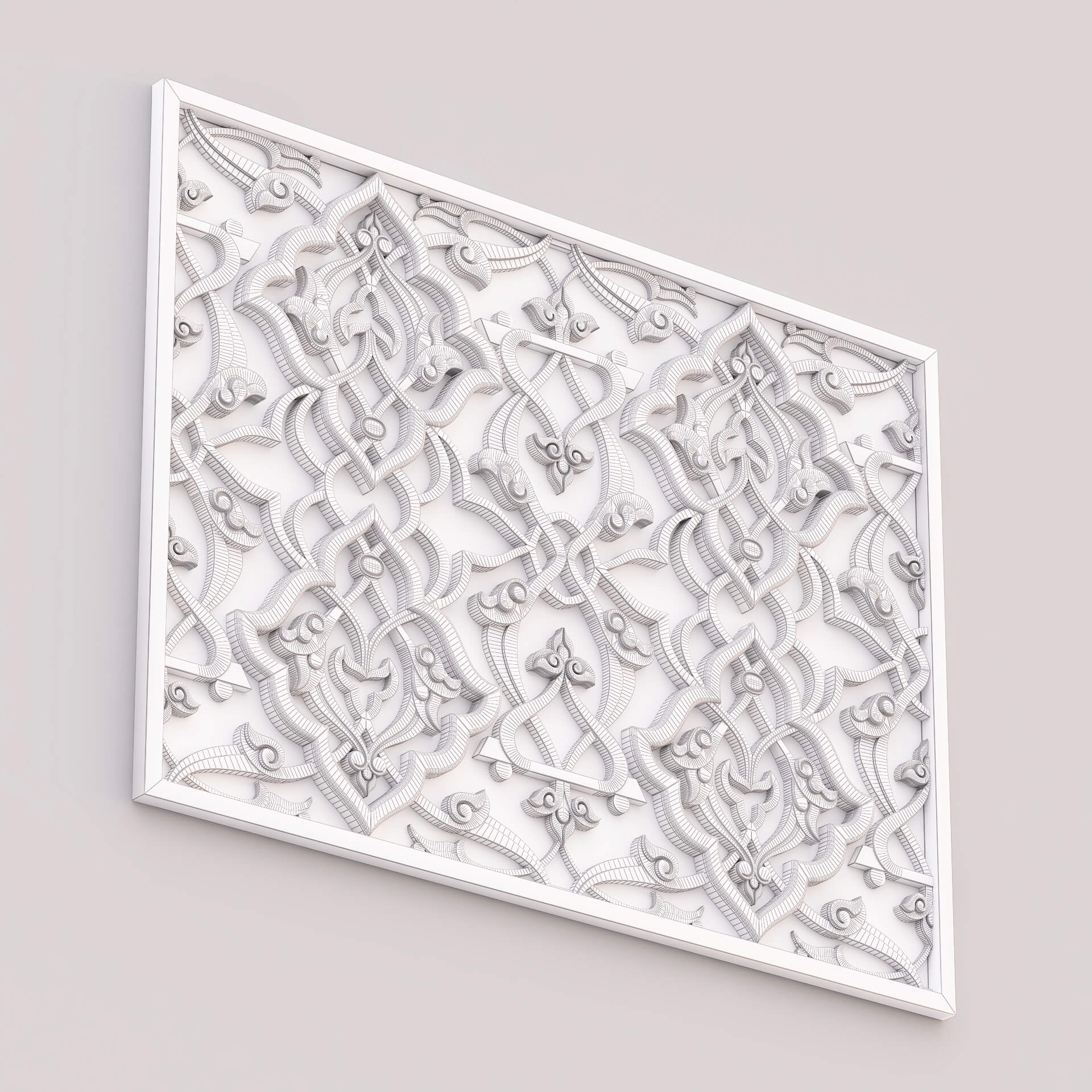 Classic Pattern 001 - 3D Model by Elshan_3d_artist