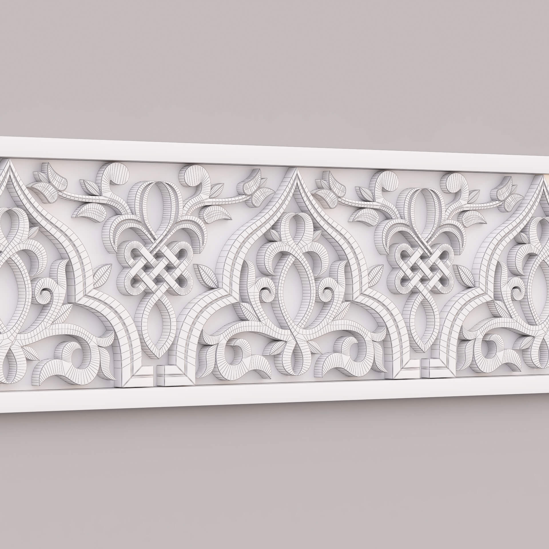 Classic Pattern 002 - 3D Model by Elshan_3d_artist