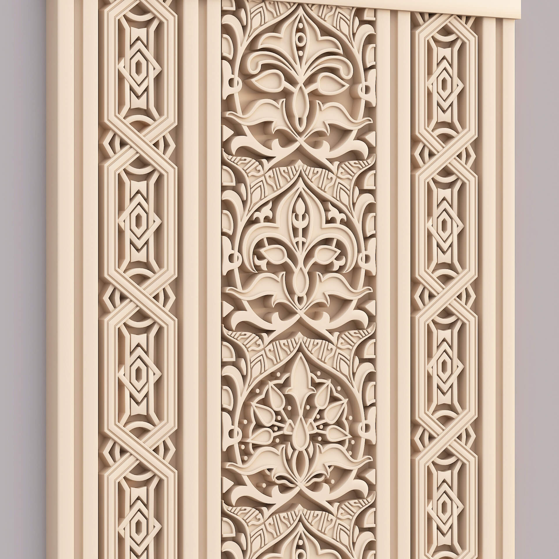 Classic Pattern 007 - 3D Model by Elshan_3d_artist