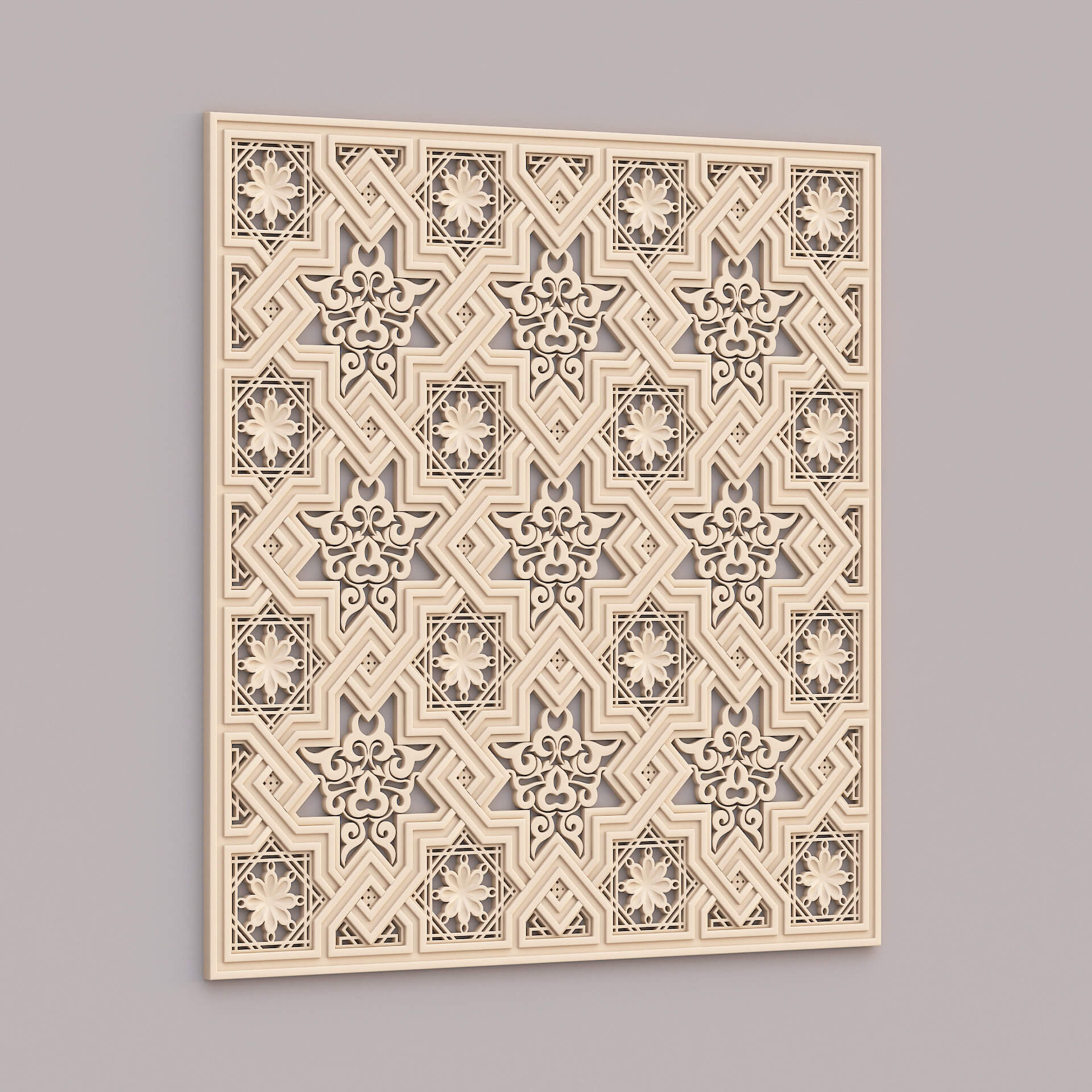 Classic Pattern 008 - 3D Model by Elshan_3d_artist