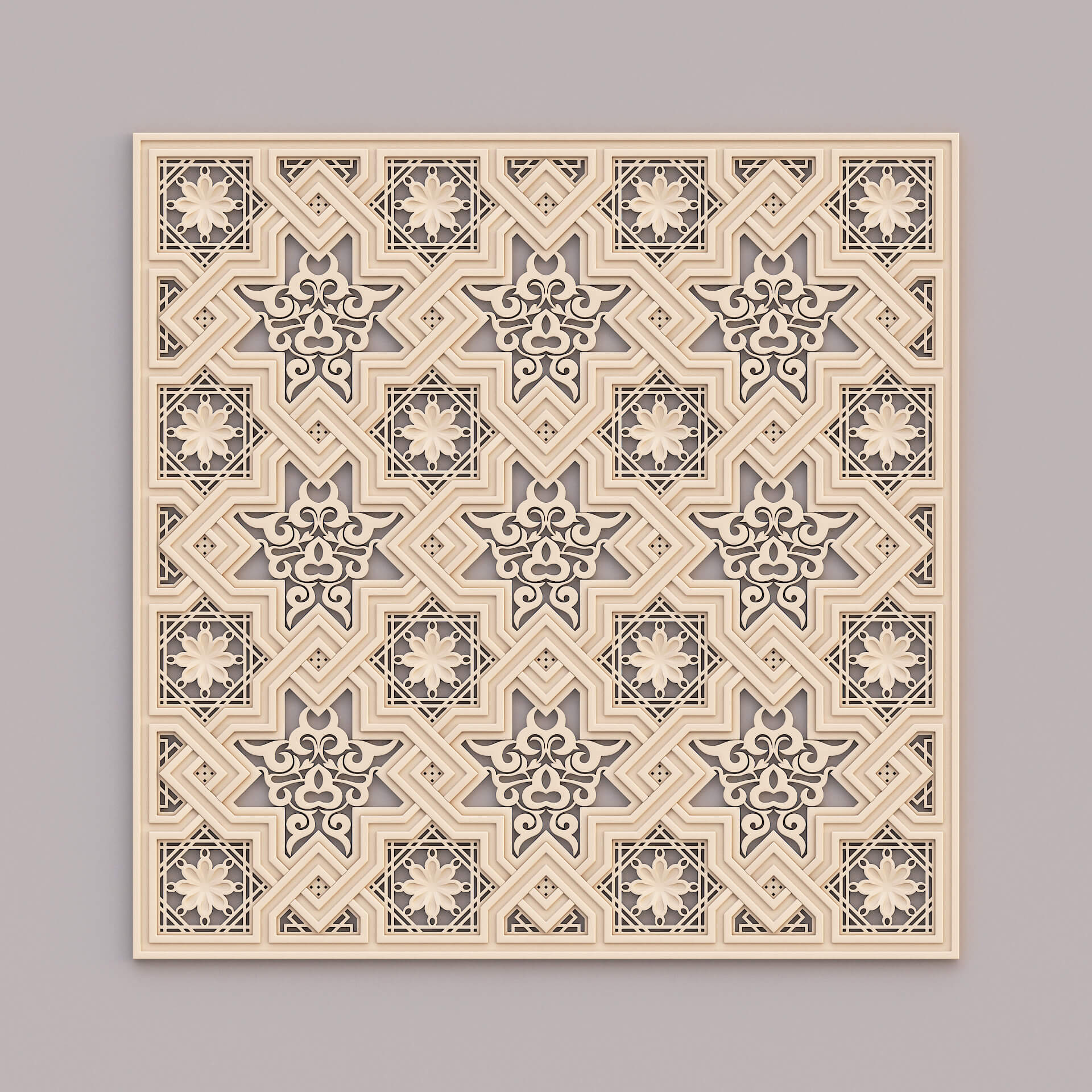 Classic Pattern 008 - 3D Model by Elshan_3d_artist