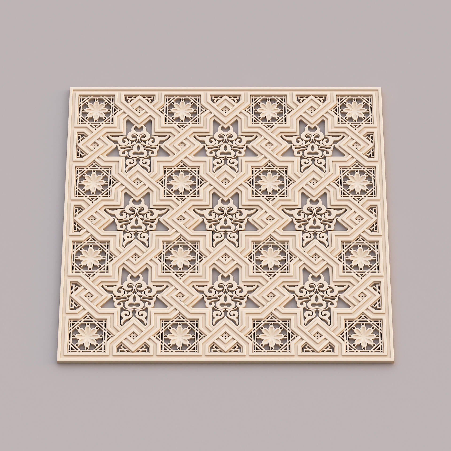 Classic Pattern 008 - 3D Model by Elshan_3d_artist