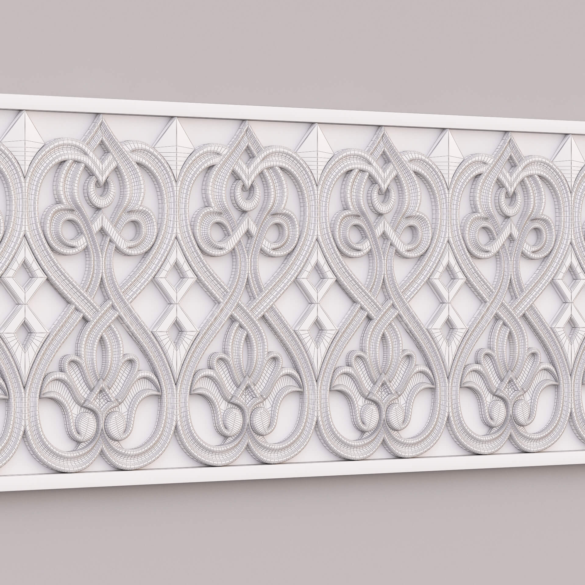 Classic Pattern 010 - 3D Model by Elshan_3d_artist